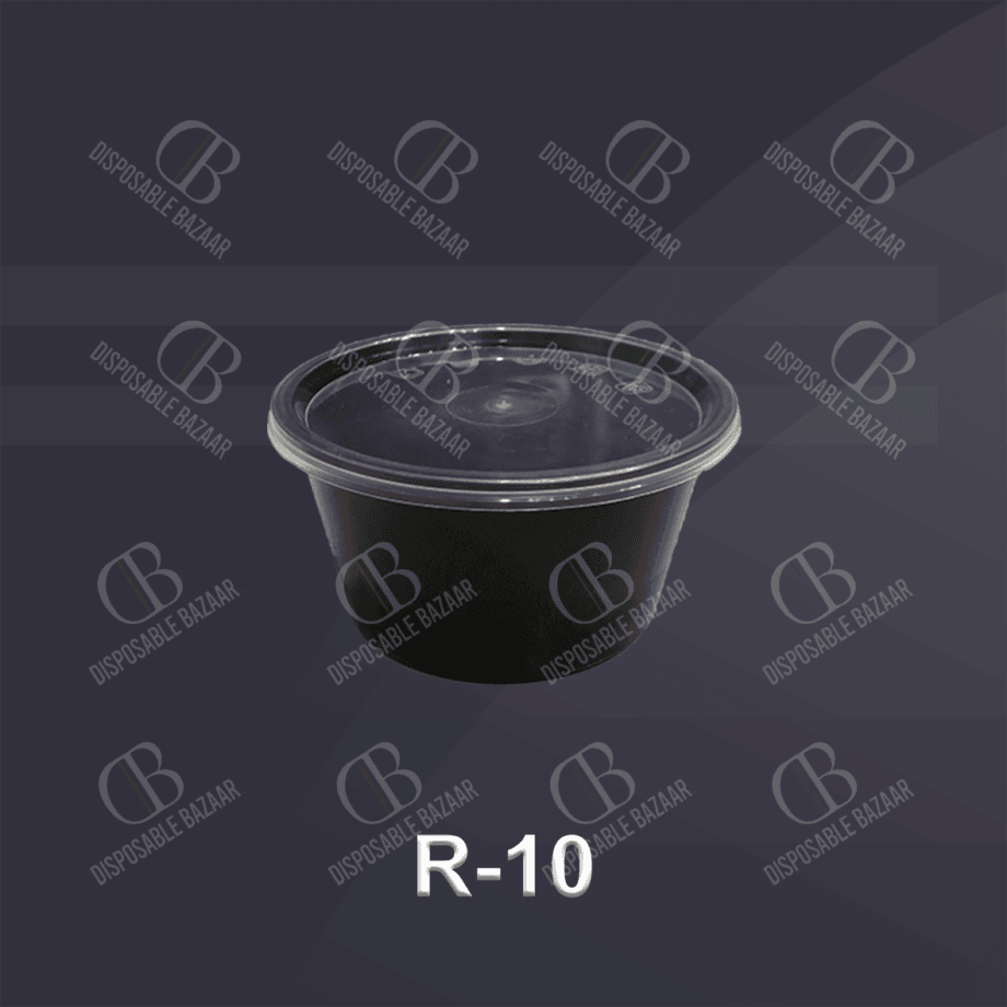 Buy Best Black Disposable Plastic Food Container